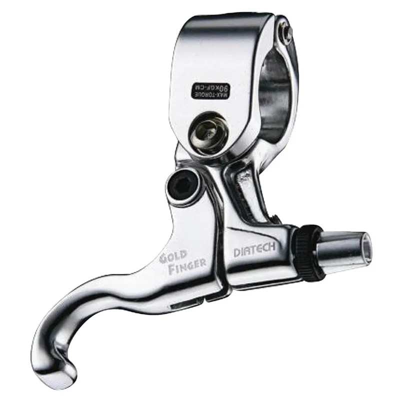 Dia Compe Gold Finger Brake Lever Silver 22.2mm