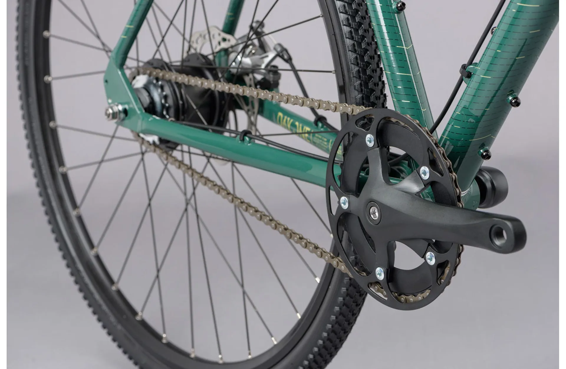 Genesis Day One Aluminium Super Commuter / Gravel Bike in Green